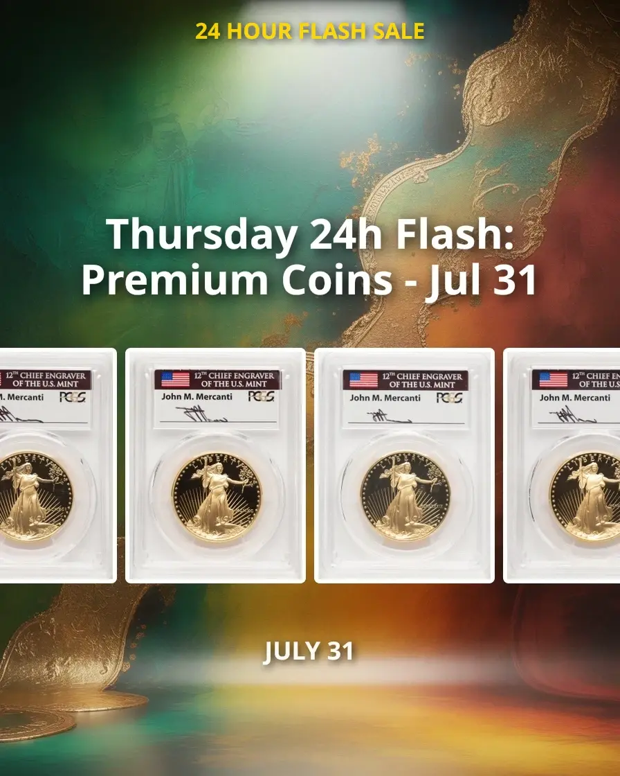 Thursday 24h Flash: Premium Coins - Jul 31 | Flow Auctions